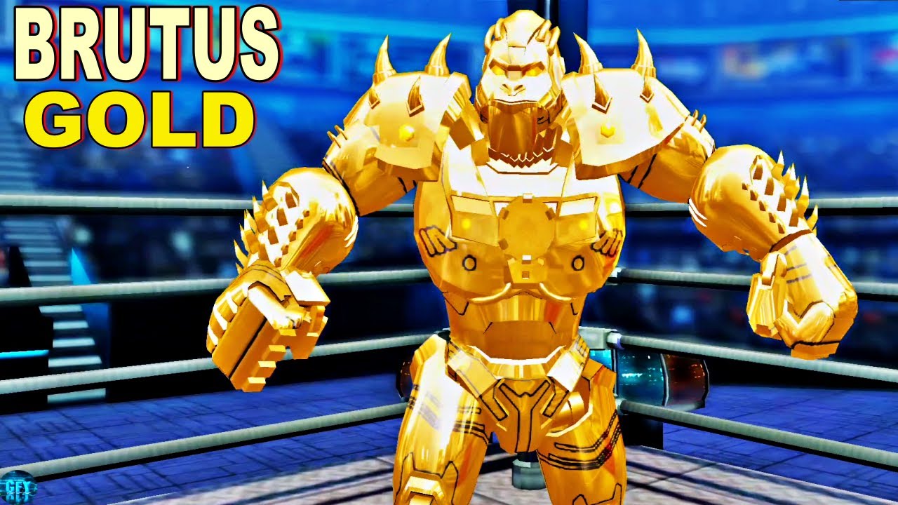 BRUTUS Gold Update Real Steel Champions ( Android / IOS ) - YouTube