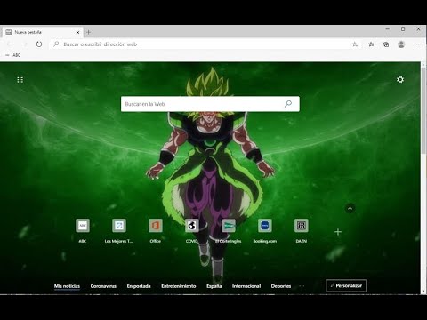 💻 Como PONER una IMAGEN de FONDO en MICROSOFT EDGE FÁCIL y RÁPIDO - YouTube
