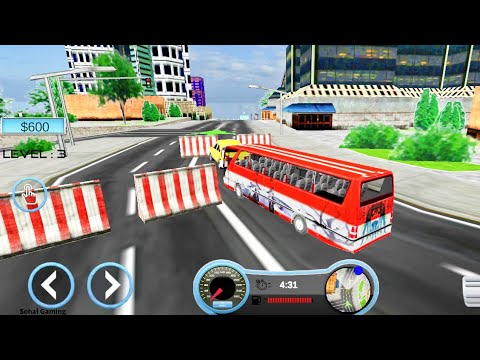 Modern Bus Simulator Games-Free Bus Driving Game || Bus Racing Gameplay ...