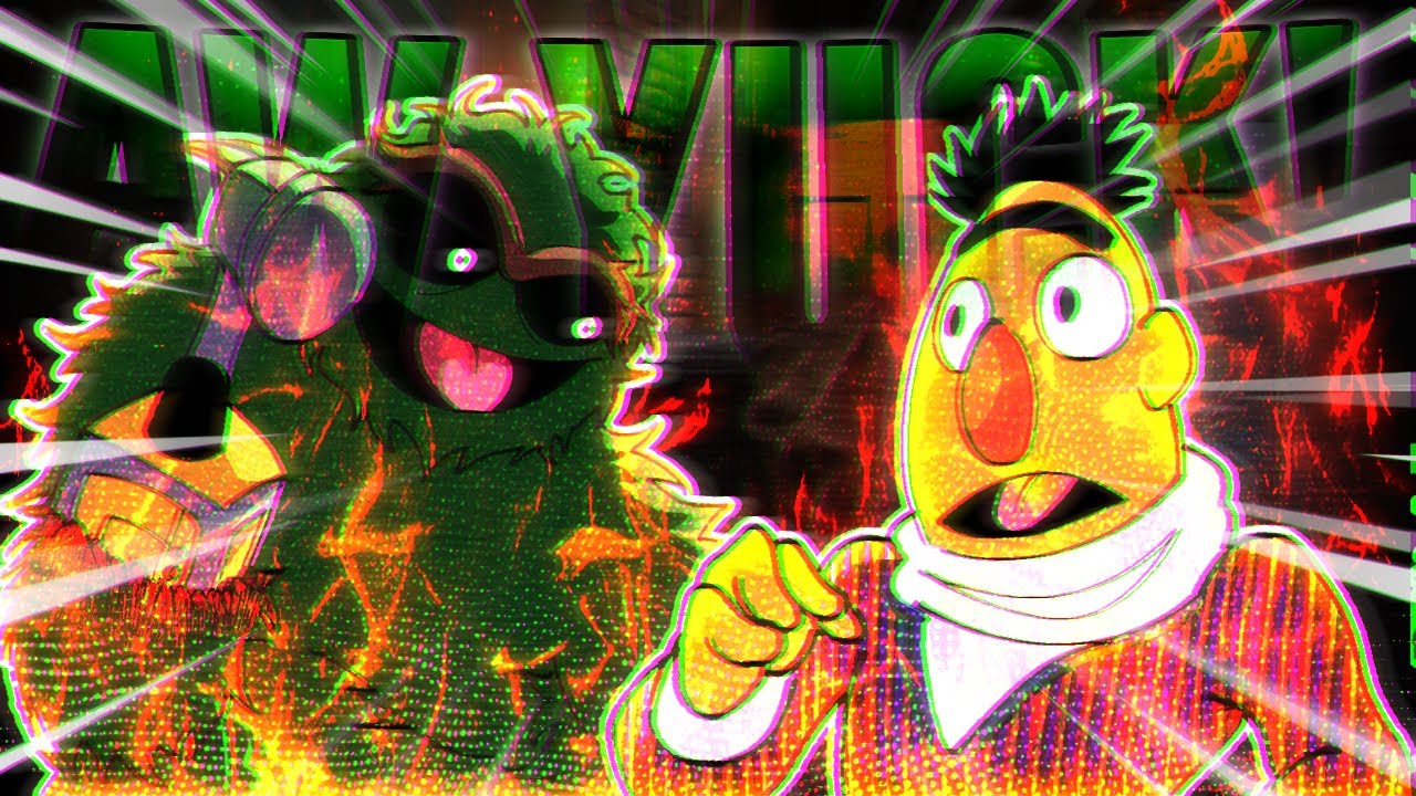 (Seizure Warning) SHUCKS V3 - But it's the Sesame Street Cast - FNF ...