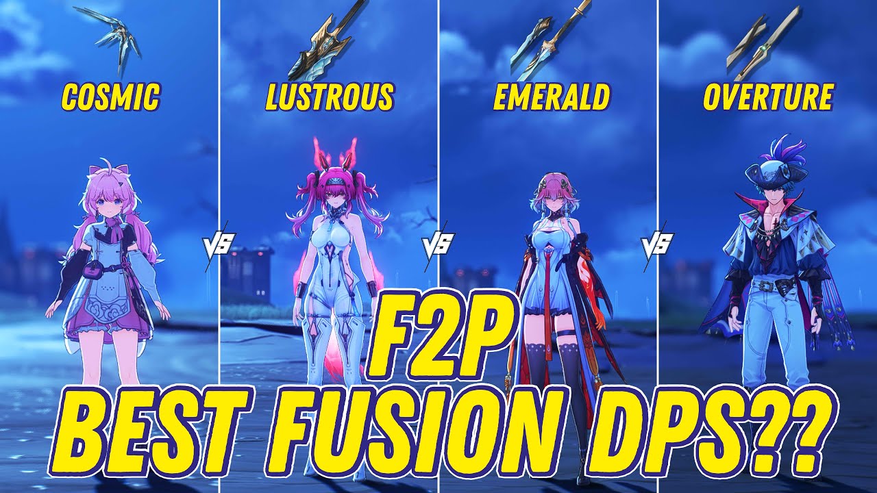 F2P: Lupa vs Brant vs Changli vs Encore | Who is The Best Fusion DPS ...
