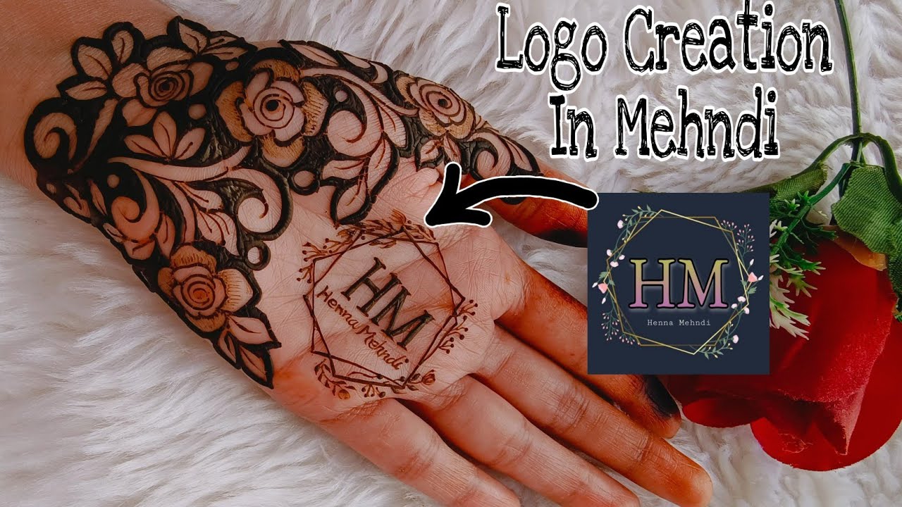 Logotipo Mehndi Logo Design Henna By Naty :: Behance