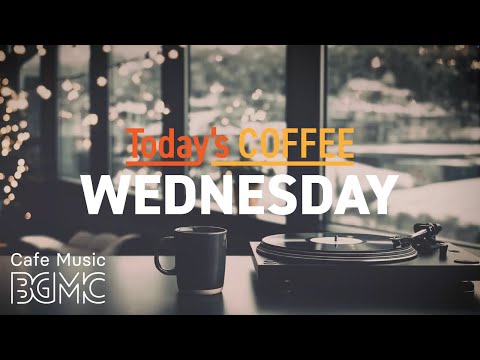 WEDNESDAY COFFEE: Midweek Reset Jazz Cozy Cafe Background Music for ...