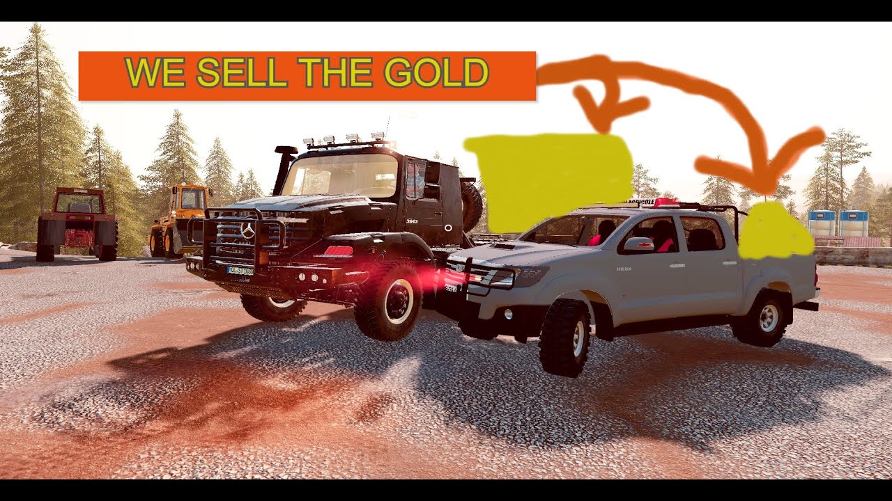 How Much Money We Do From GOLD? | Multiplayer | MERCEDES | FS19 Slovak ...