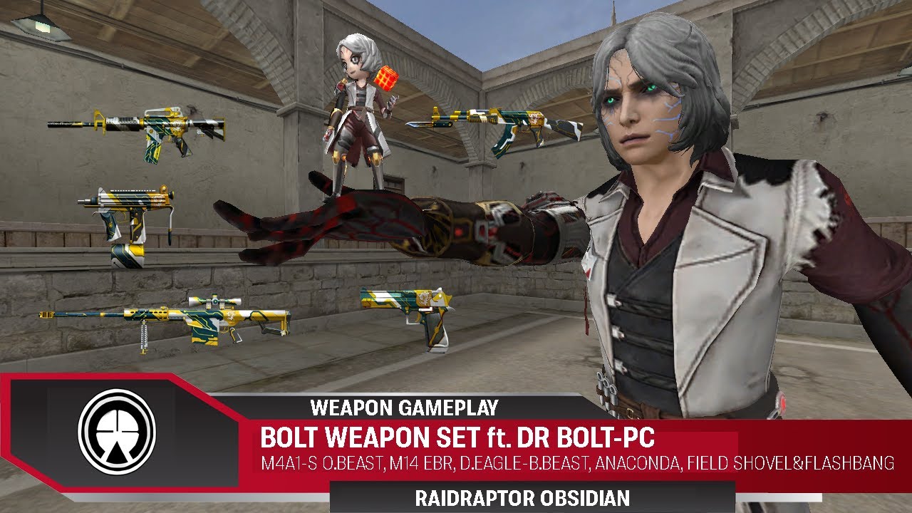 Dr. Bolt-PC (Character) & New Bolt Weapon Set Review! || CrossFire ...