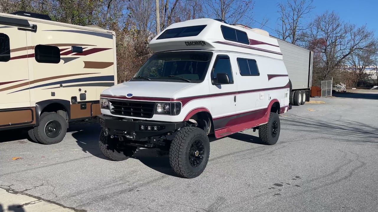 Ujoint Offroad Coachman camper van - YouTube