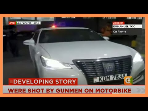 Inside the car that Kasipul MP Charles Ong'ondo Were was shot dead in