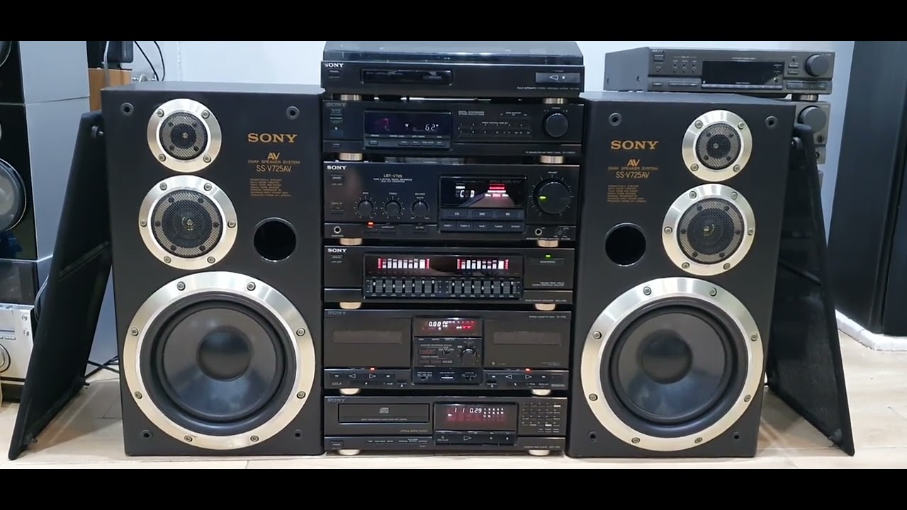 Sony LTB - V725 full 6 thớt, chạy tốt CD/Đĩa than/Aux/giải mã . giá ...