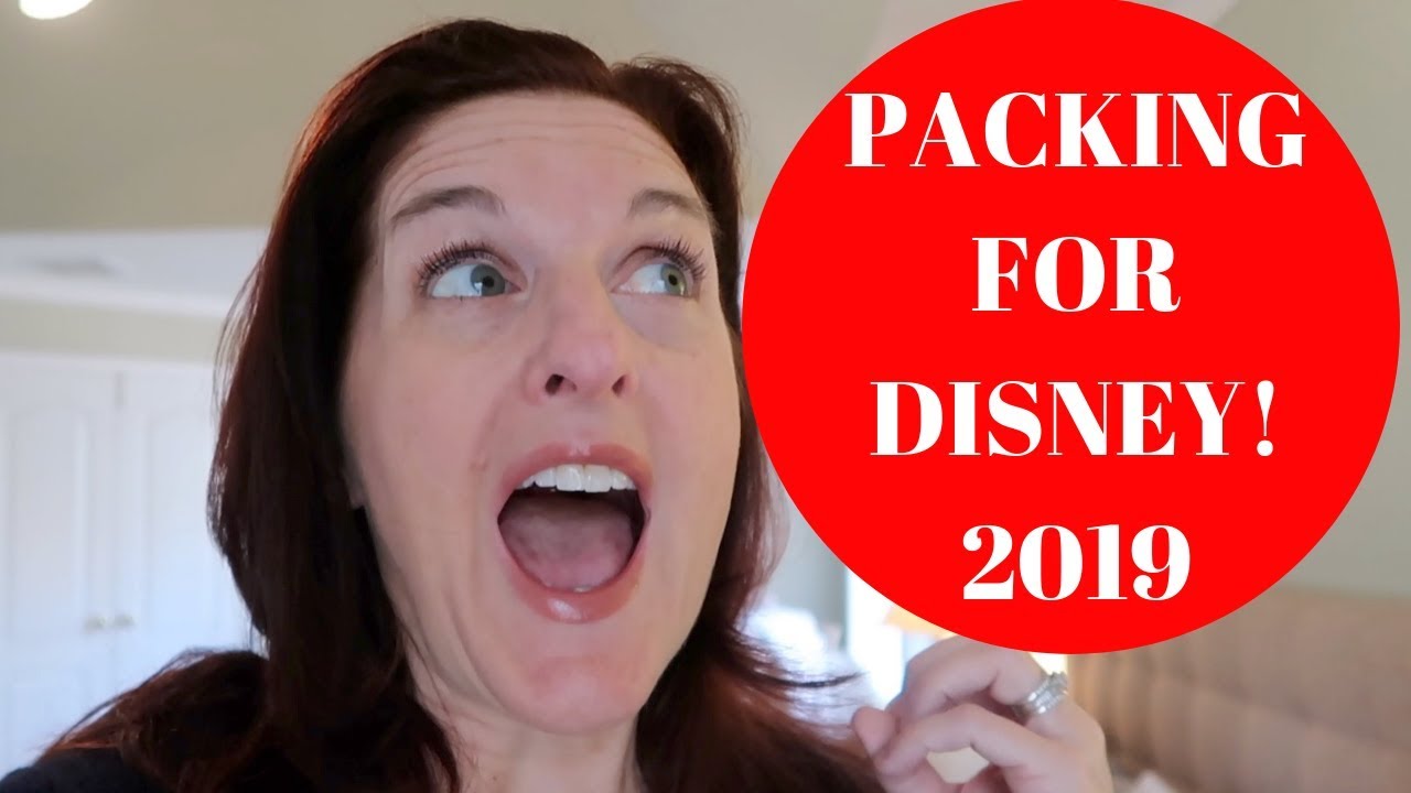 Disney World Packing Video 2019 - YouTube
