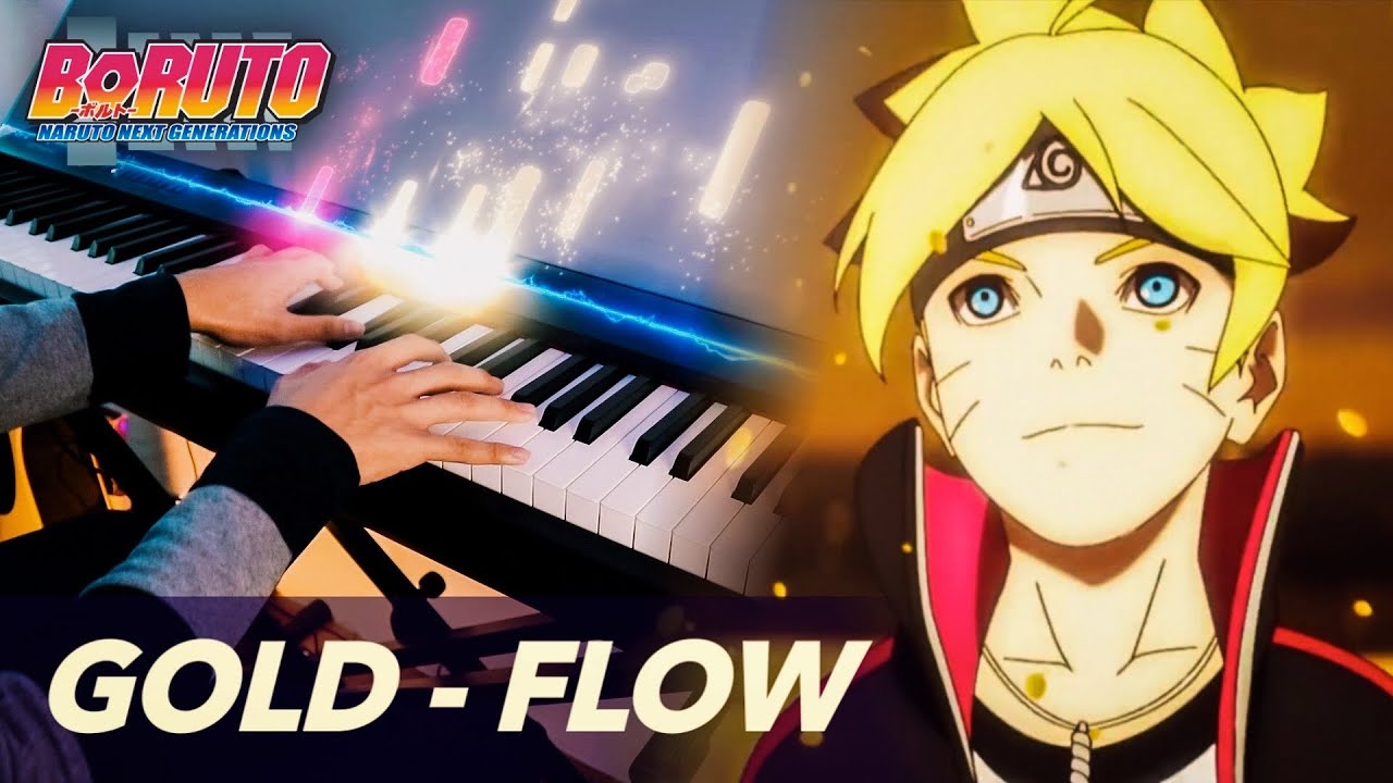 【BORUTO Opening 10】GOLD - FLOW (Piano) | Ken's Keys - YouTube