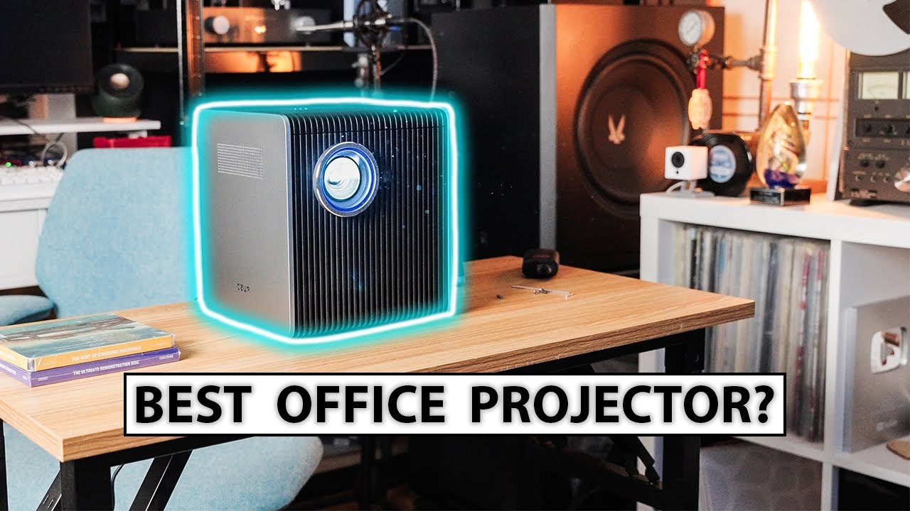 Ultimate Work From Home Setup Using a Smart Projector - YouTube