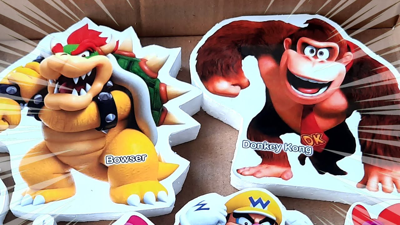 #79 Box Full of Mario Bros vs Goomba Bowser Falling asleep with Super ...