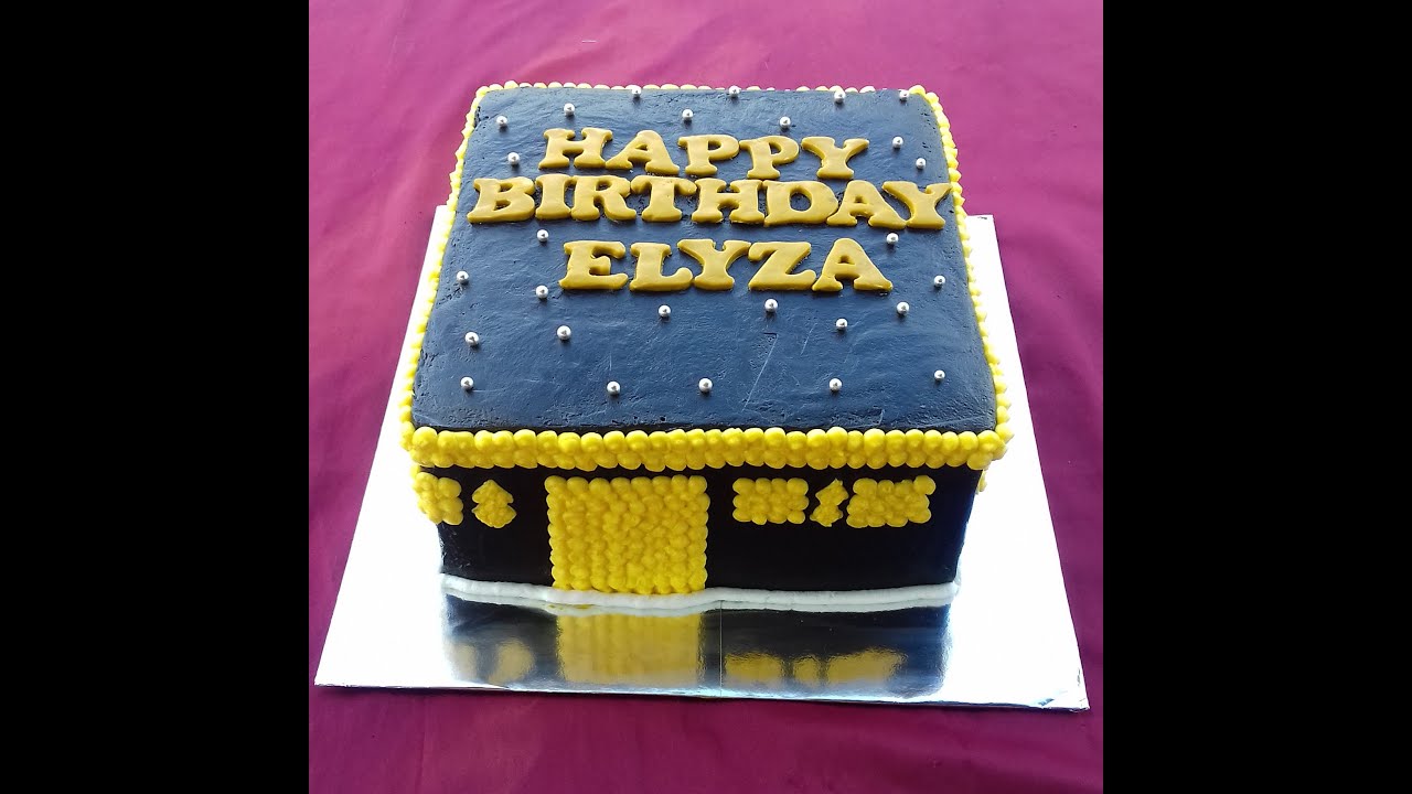 Rainbow cake || Hias Ka'bah full buttercream - YouTube