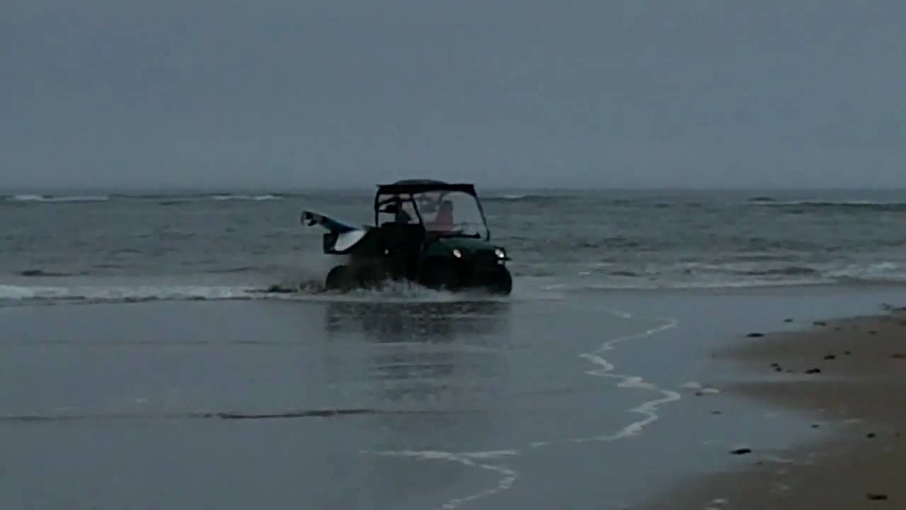 lifeguards rescue UTV - YouTube