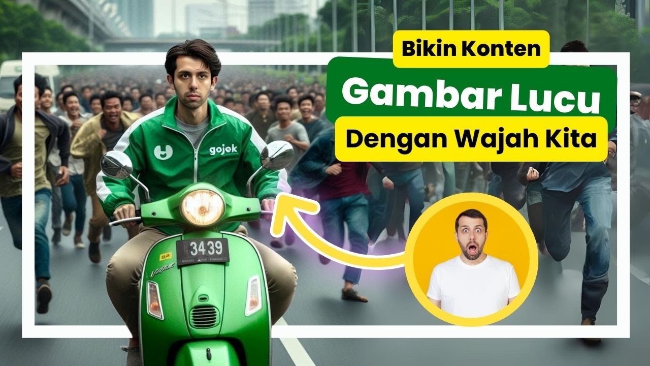 Cara mengganti wajah gambar hasil AI menjadi wajah Kita || Belajar AI ...