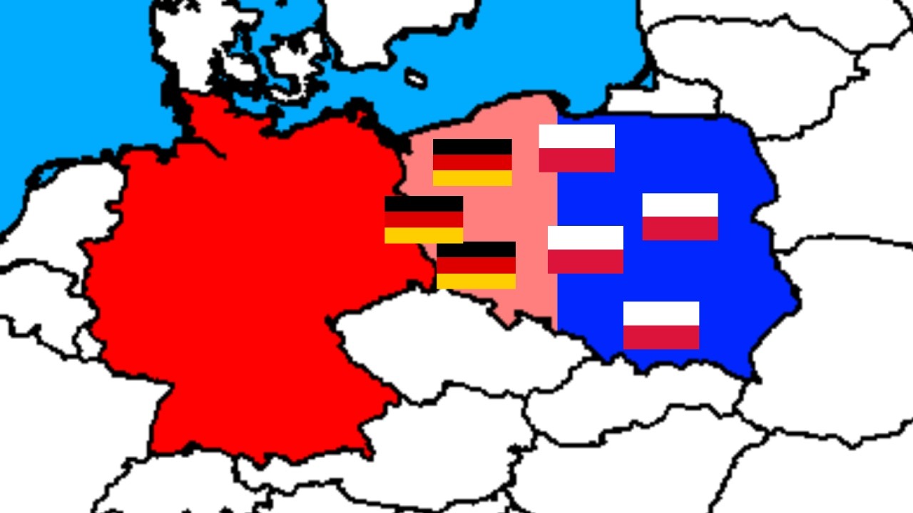 Simple invasion of Poland [Animation] (for fun) - YouTube