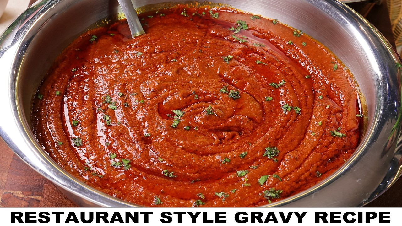 एक मास्टर ग्रेवी जिससे 50 से ज्यादा बढ़िया-बढ़िया रेसिपी बन जाती है ...