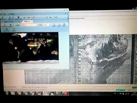 NOAA 15 descargando imagen APT con el programa WXTOIMG.mp4 - YouTube