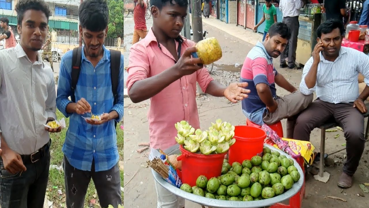 Special Amra vorta recipe Yummy Street fruits Masala Ambarella Bengali ...