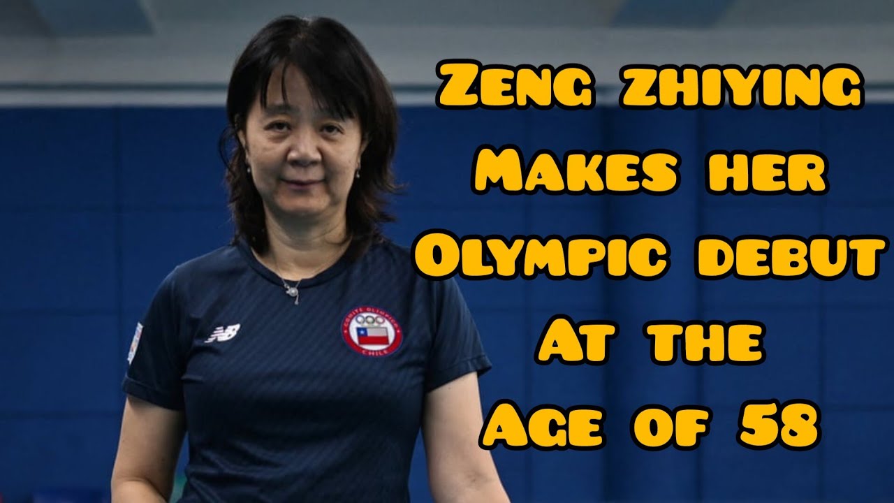 58 year old Chilean table tennis player makes debut in Olympics 2024 ...