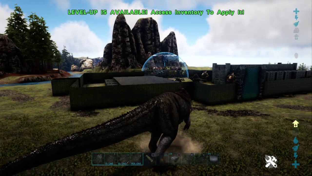 How to trap a Giga | Ark Survival Evolved - YouTube