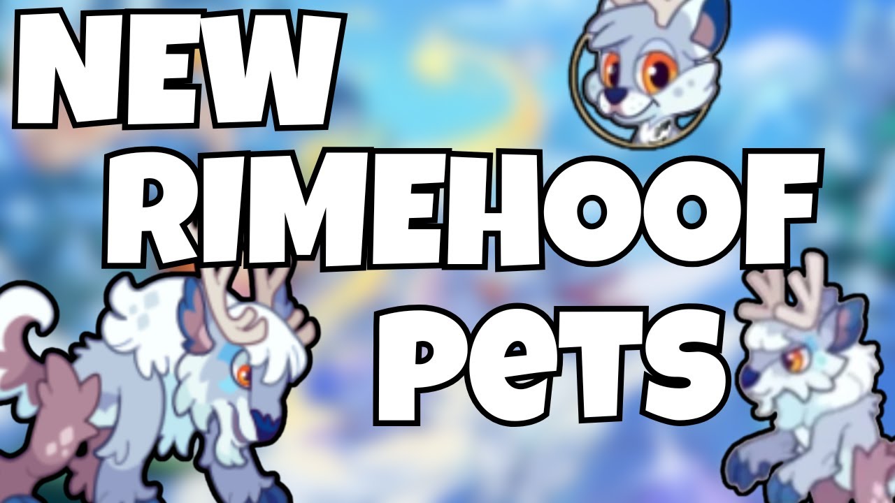 Are the *NEW* Rimehoof Pets ACTUALLY Good? - YouTube