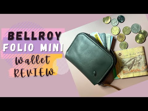 Bellroy Folio Mini Review - Best Minimalist Wallet for Women - YouTube
