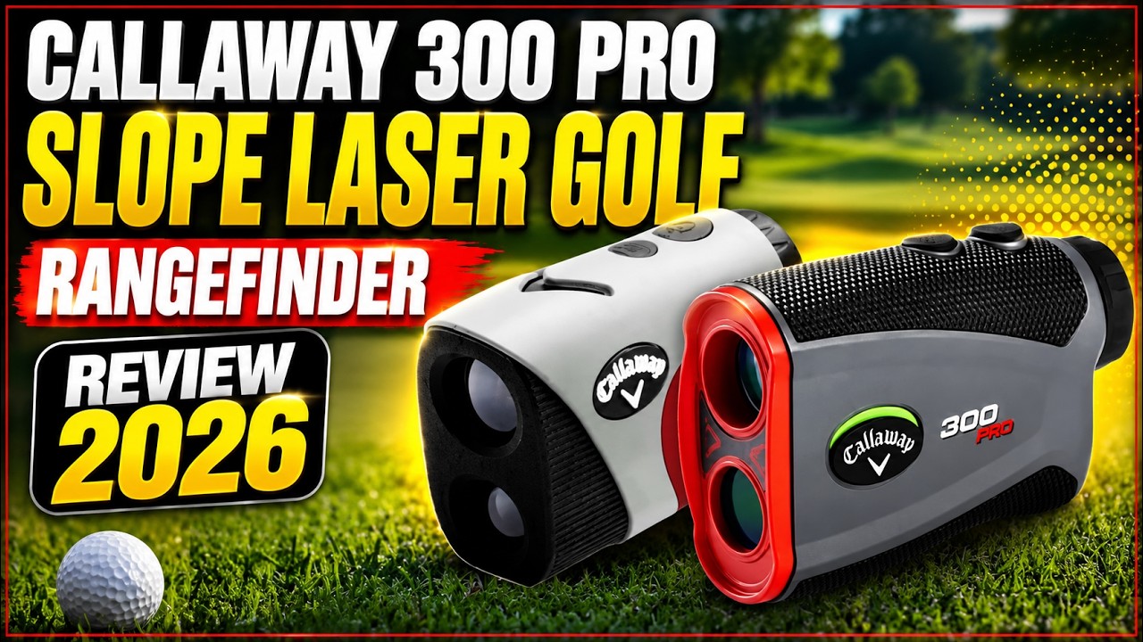 CALLAWAY 300 PRO SLOPE LASER GOLF RANGEFINDER REVIEW 2022 | GOLF LASER ...