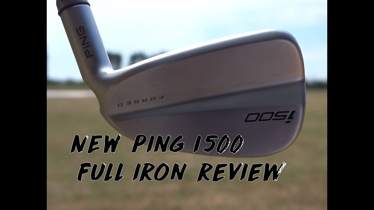 NEW PING i500 FULL IRONS REVIEW - YouTube