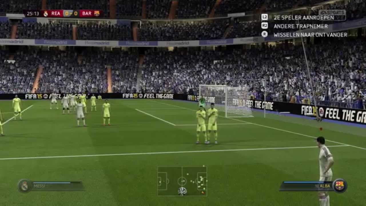 FIFA 15_real madrid carrière messi - YouTube
