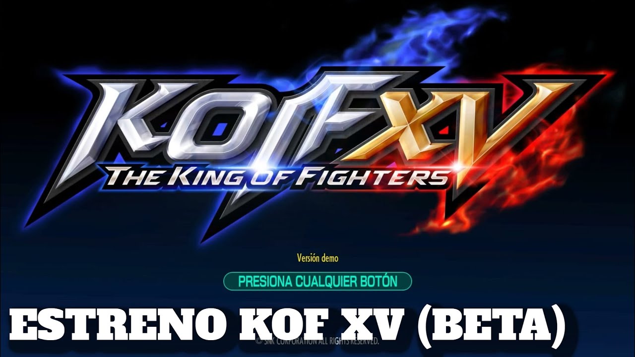 Esperando y estrenando la BETA de KOF XV!!! - YouTube