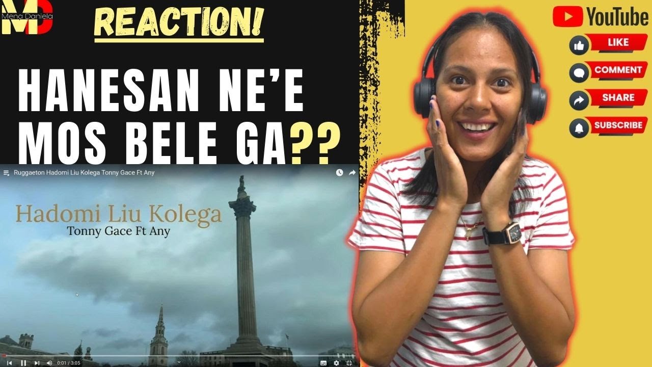 [Reaction] Tony Gace ft. Any - Hadomi Liu Kolega🔥 (OMV) Mena Daniela - YouTube