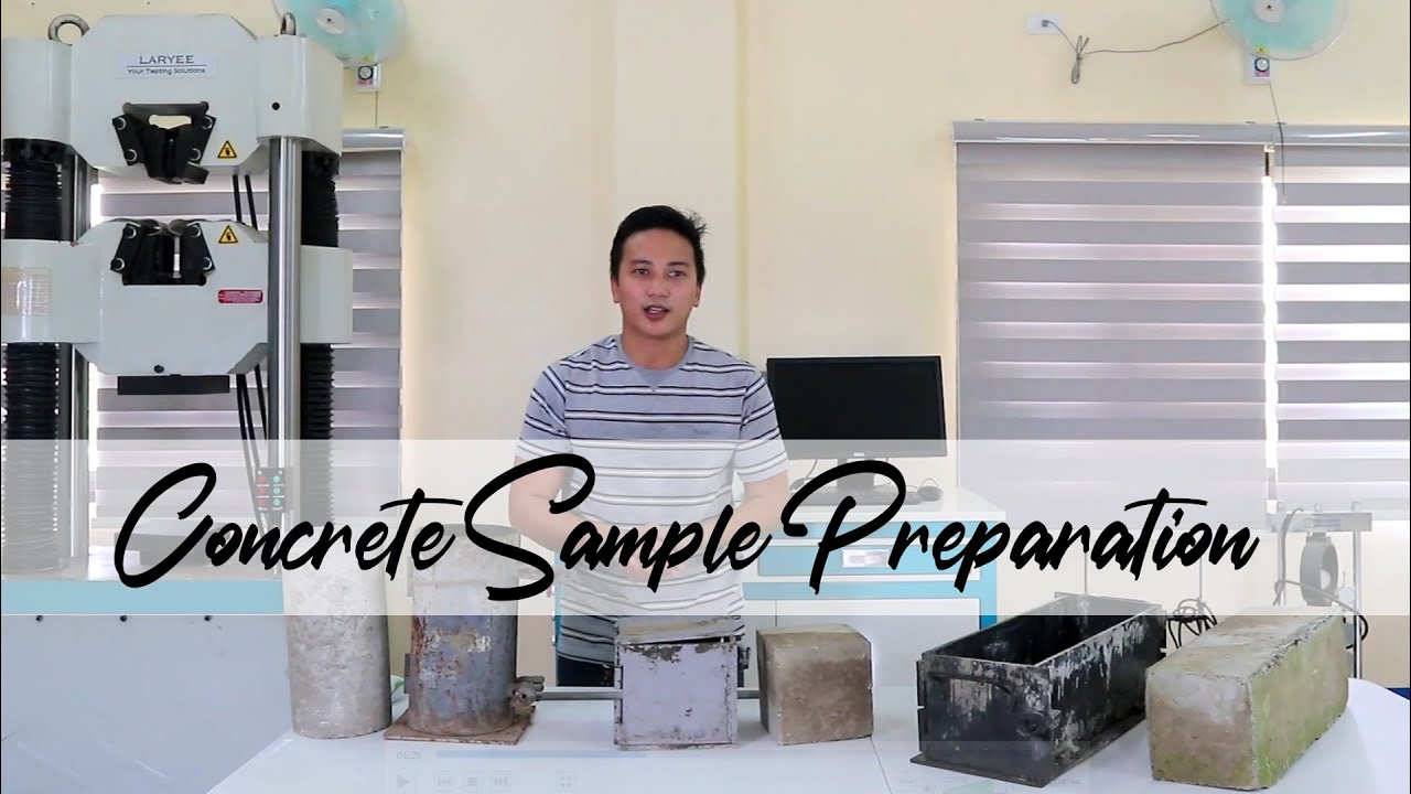 05- Concrete Sample Preparation - YouTube