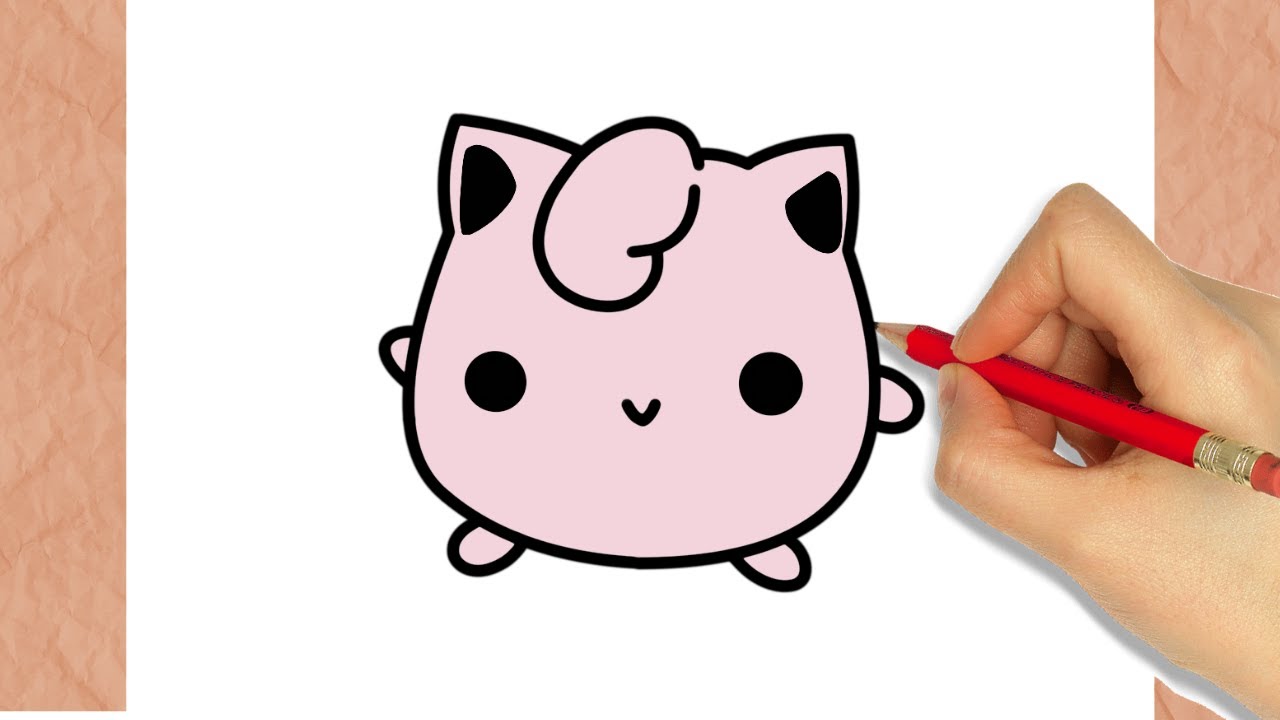 Como Dibujar Jigglypuff I Facil I paso a paso - YouTube