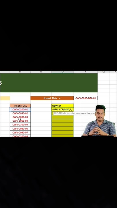 Amazing use of Replace Function in Excel 😱🔥🔥| Computer with Vishal | #shorts #excel #exceltips ...