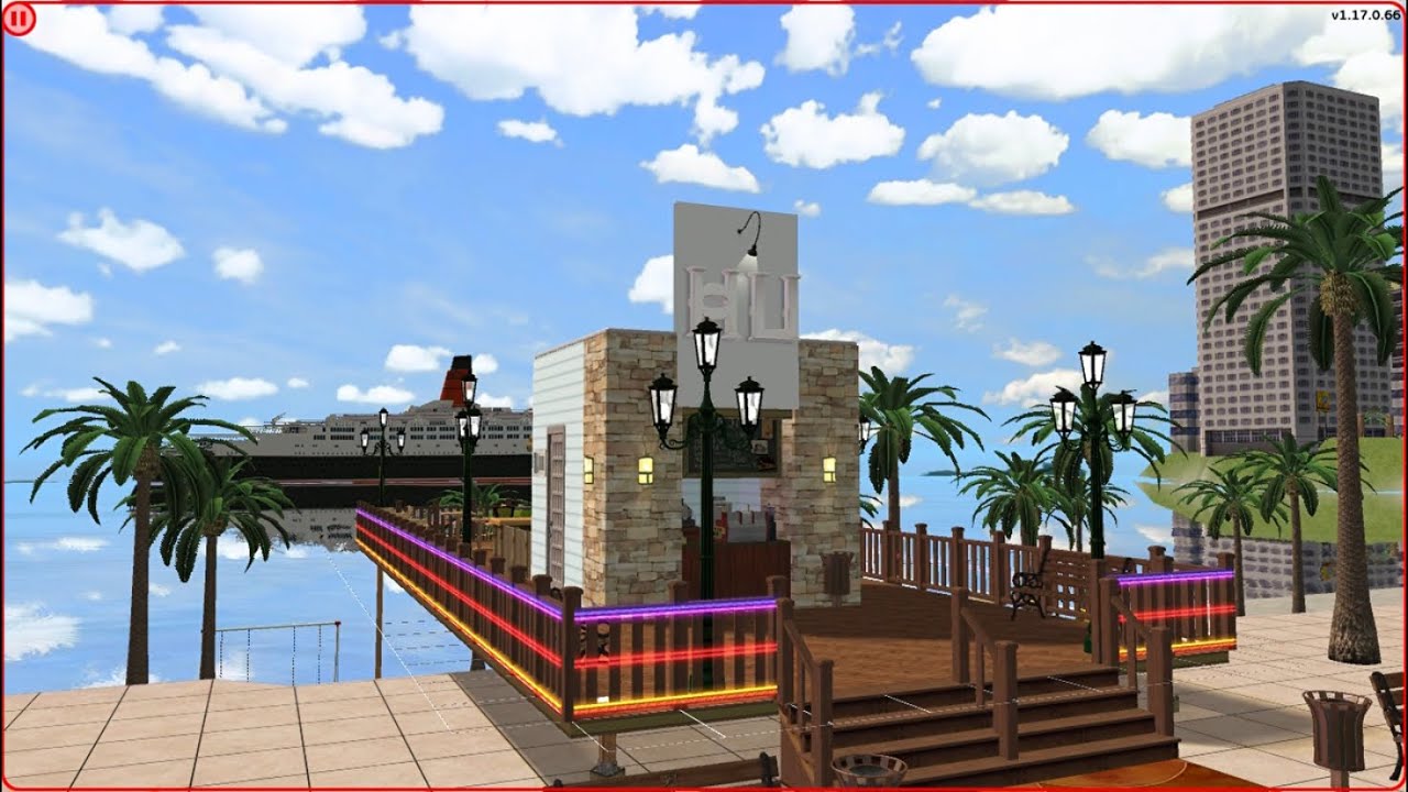 The Sims 2 Boardwalk Speed Build | The Sims 2 Custom Neighborhood ...