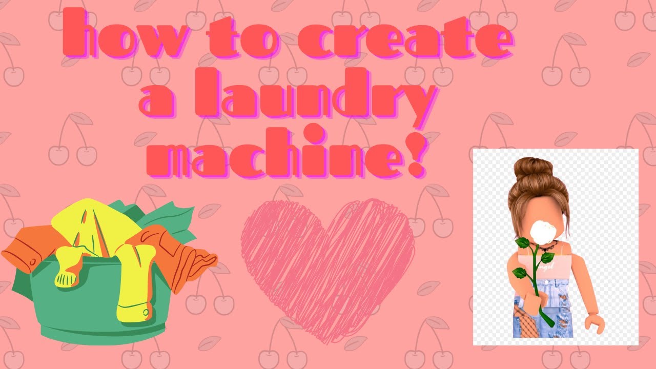 How to Build a Laundry Machine! l Roblox Adopt Me l PandaPlayz - YouTube