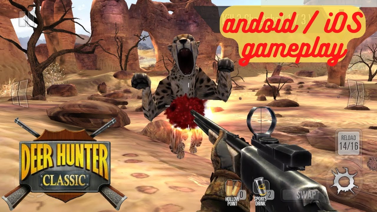 Deer Hunter Classic gameplay Android and iOS (rifle, shotgun ...