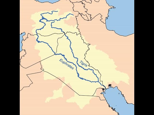 Tigris And Euphrates River Map The Euphrates–Tigris River Basin Tigris And Euphrates River Map The Euphrates–Tigris River Basin