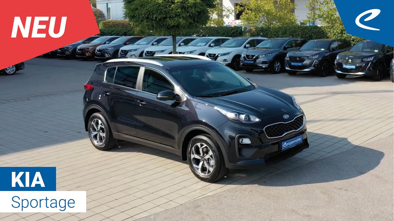Kia Sportage Vision "Neues Modell" GDI 132 Navi, CAM, 17" LM - YouTube