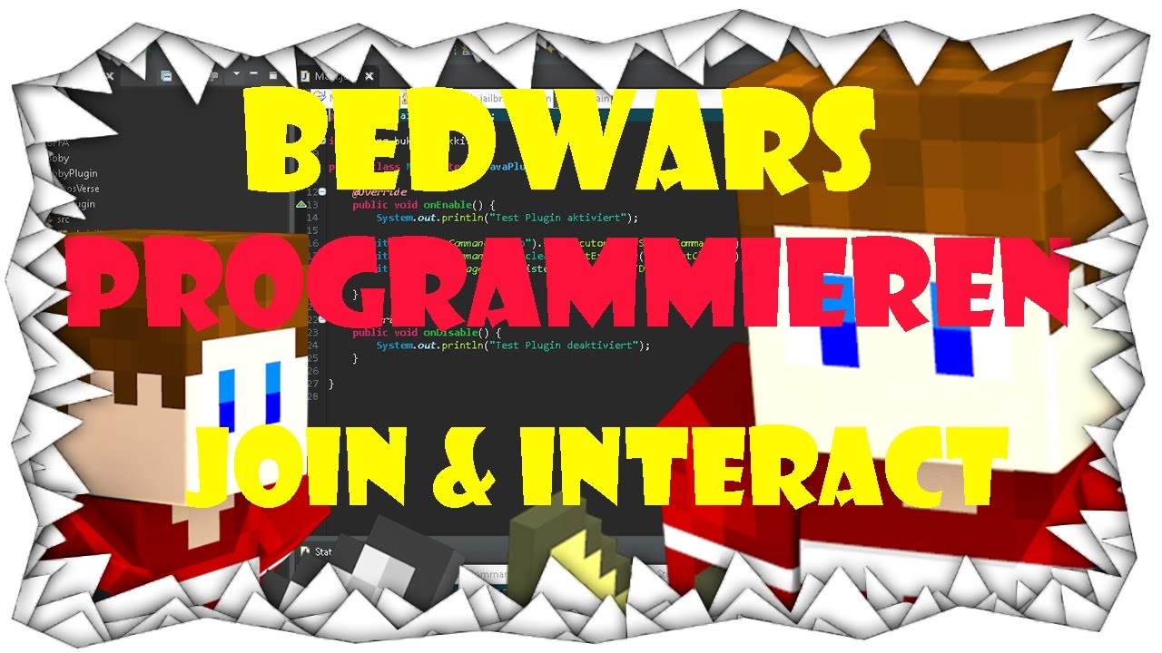 FREE BEDWARS PLUGIN PROGRAMMIEREN | #001 | Soll ich weiter machen? | ~ JailBreaker - YouTube