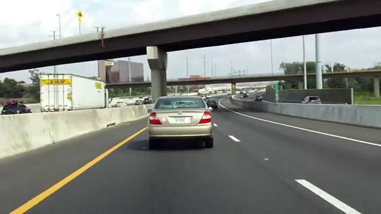 Capital Beltway (Interstates 95/495 Exits 170 to 177) northbound/outer ...