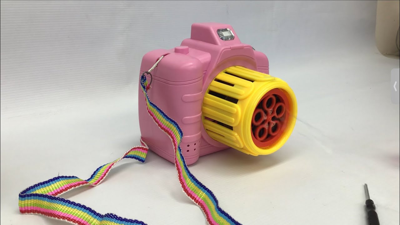 BUBBLE MACHINE - CAMERA - YouTube