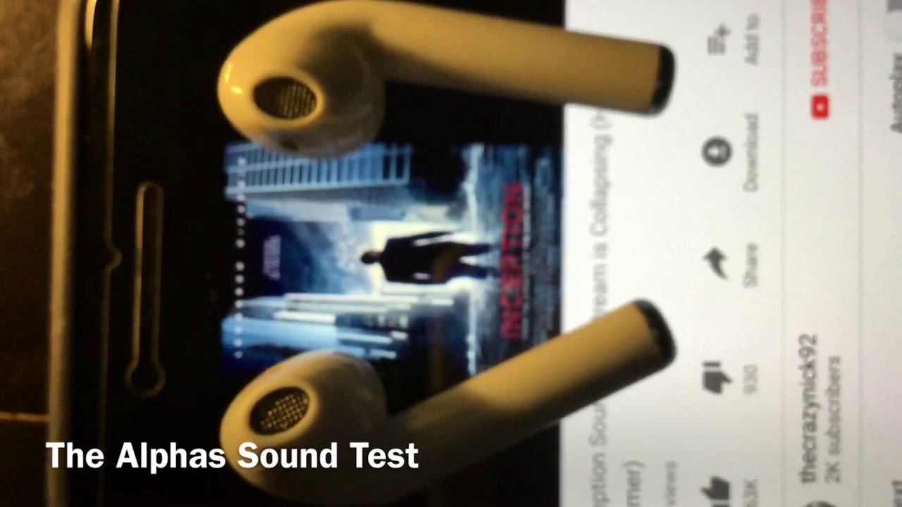 The Alphas sound test - YouTube