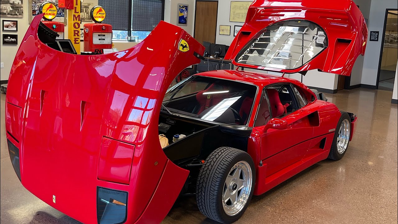 The Legendary Ferrari F40 | Up close and personal - YouTube