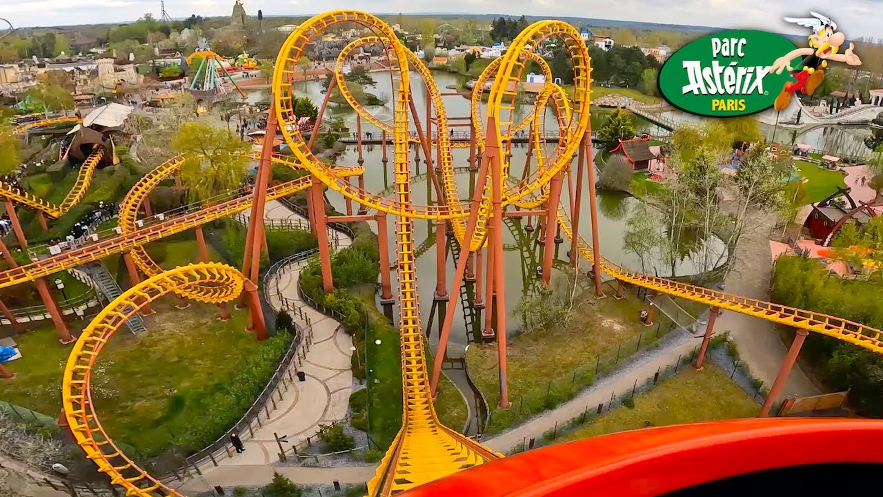 Goudurix | Parc Astérix | 4K Onride POV - YouTube