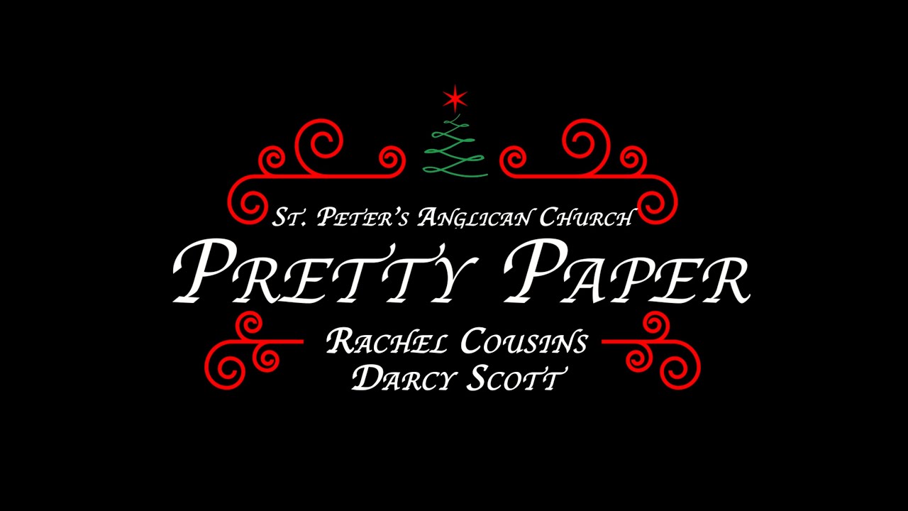 Rachel Cousins, Darcy Scott - Pretty Paper (Live) - YouTube