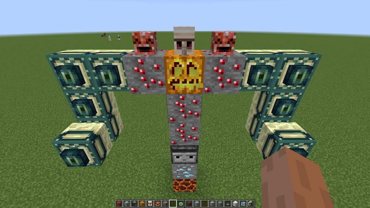 what if you create a MULTI FIRE GOLEM in MINECRAFT - YouTube