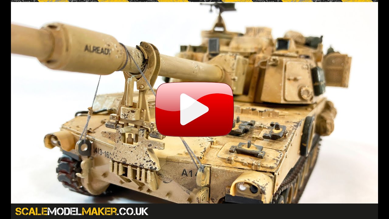 M1096 Paladin Self Propelled Howitzer - YouTube