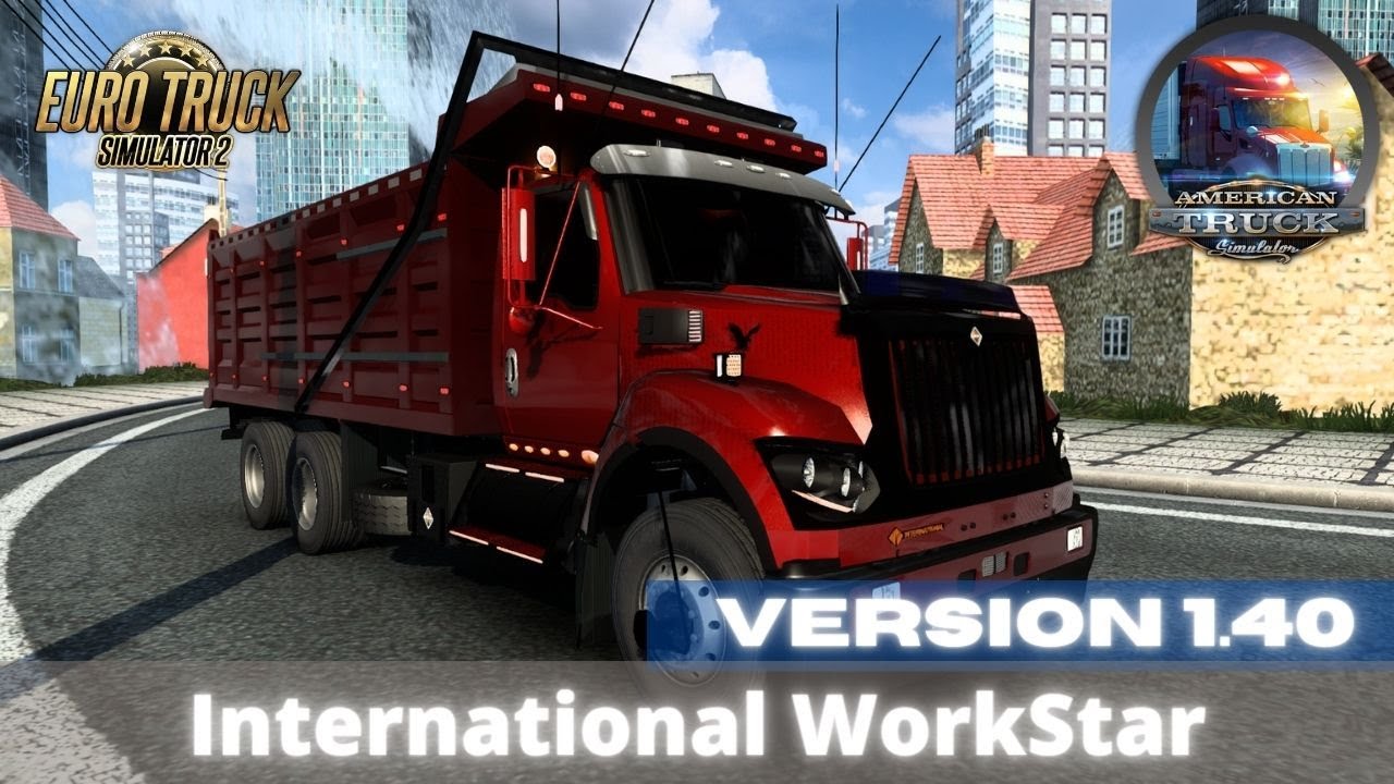 🚚🚛 International WorkStar Custom Truck ATS and ETS2 1.40 🔥 - YouTube